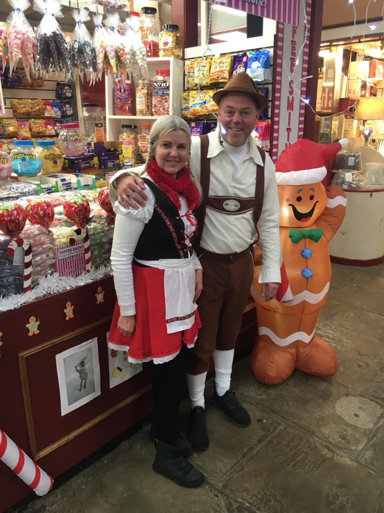 Pantomime Comes to Halifax Borough Market – Toffee Smiths