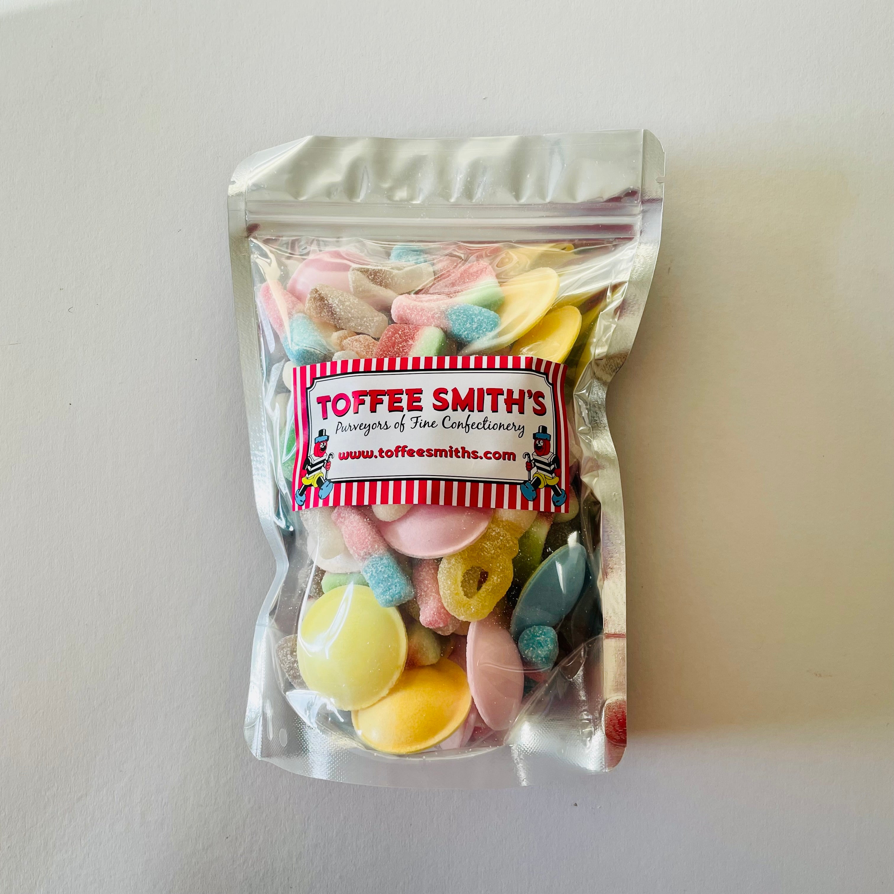 Giant Fizzy Mix Pouch – Toffee Smiths