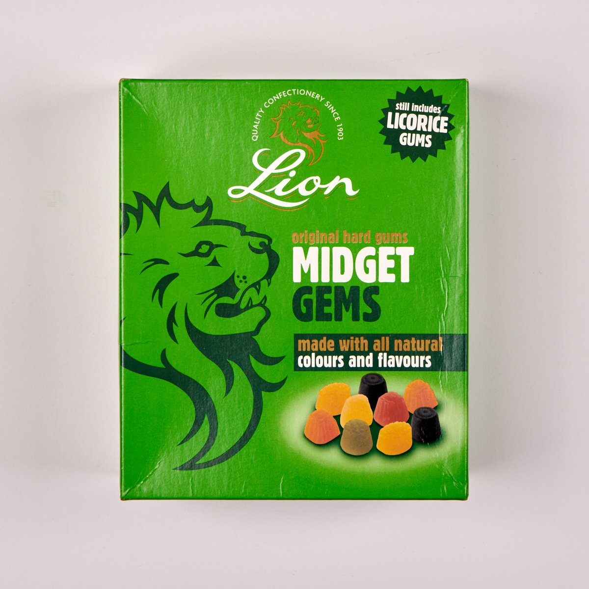 2kg Box of Lion's Midget Gems – Toffee Smiths